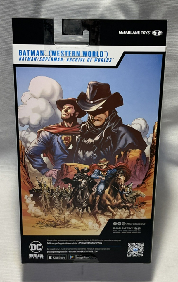 Mcfarlane DC Multiverse * Cowboy Batman (Western World) * 7" Action ...