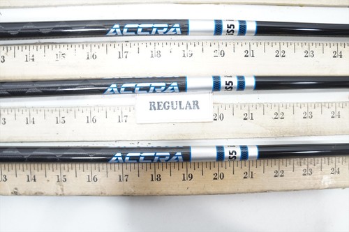 Accra Iseries Is5 56g Senior 34.25"-37" 6P Iron Shaft Set Pulls .355 ...