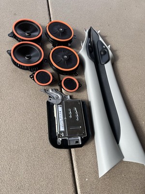 TOYOTA PRIUS AUDIO SOUND SYSTEM SET AMP AMPLIFIER MODULE JBL SPEAKERS ...