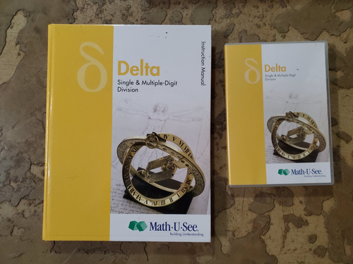 Math U See Delta Instruction Manual , DVD and Manipulatives | eBay