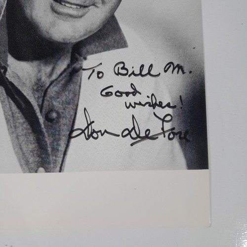 Actor Don DeFore Signed B&W Photograph Inscribed Autograph | eBay