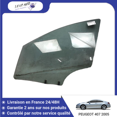 🇫🇷 GLACE PORTE AVG PEUGEOT 407 9201H0 ♻️ | eBay
