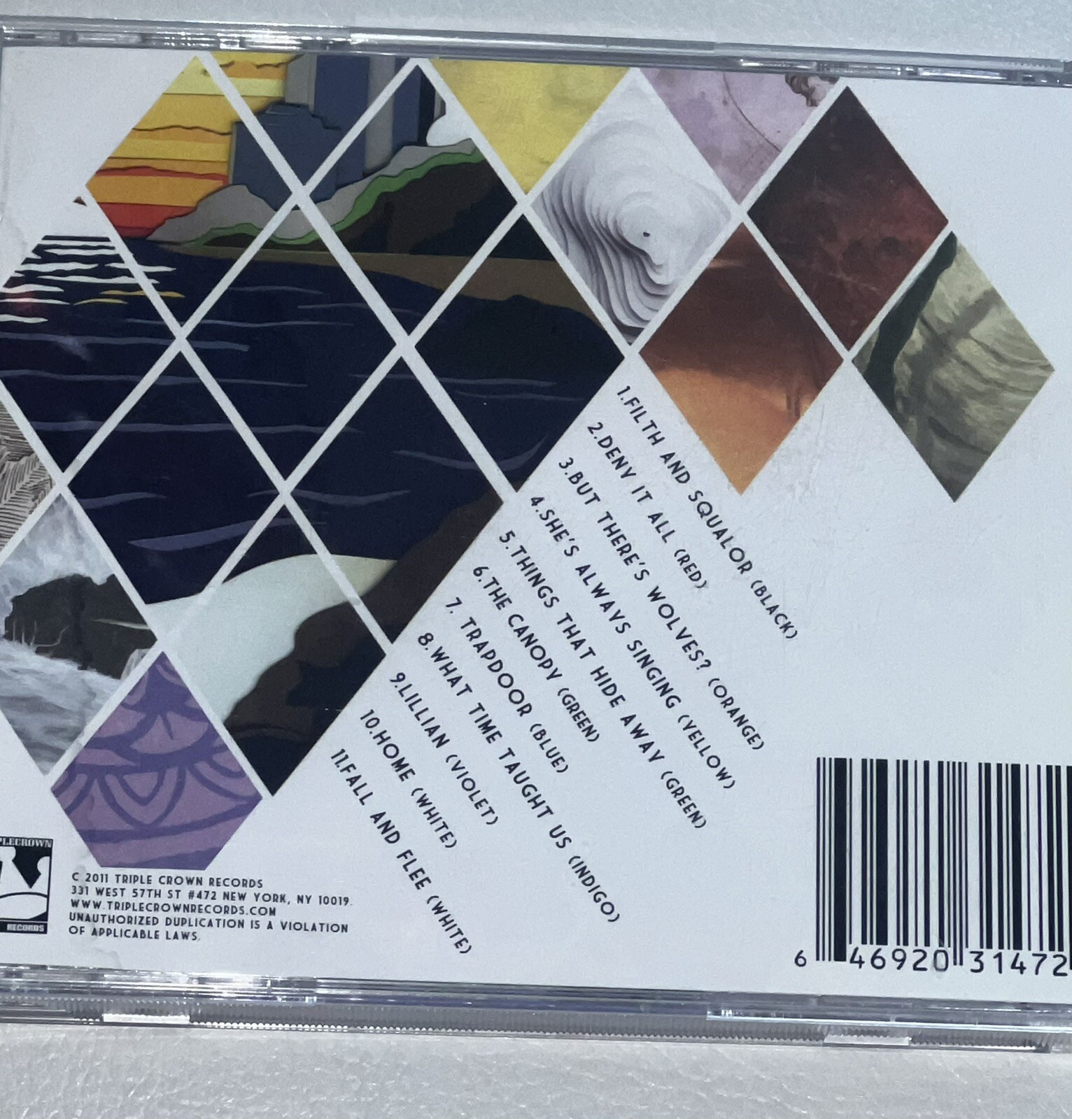 The Color Spectrum by The Dear Hunter (CD, Jun-2011, Triple Crown ...