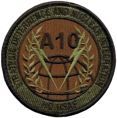 USAF HQ A10 SRATEGIC DETERRENCE & NUCLEAR INTEGRATION PATCH - OCP | eBay
