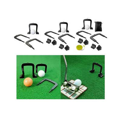 3Pcs Golf Putting Gates, Golf Putt Gates, Golf Training Equipment ...