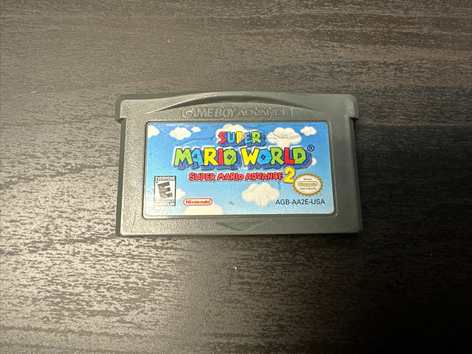 Super Mario World Super Mario Advance 2 (Game Boy Advance, 2002) GBA w ...