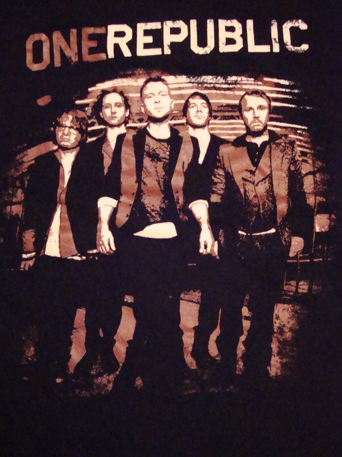 OneRepublic One Republic Fall Concert Tour 2010 Rock Soft Black T Shirt ...