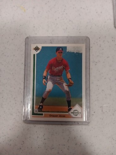 1991 Upper Deck Chipper Jones #55 Card Mint Condition | eBay