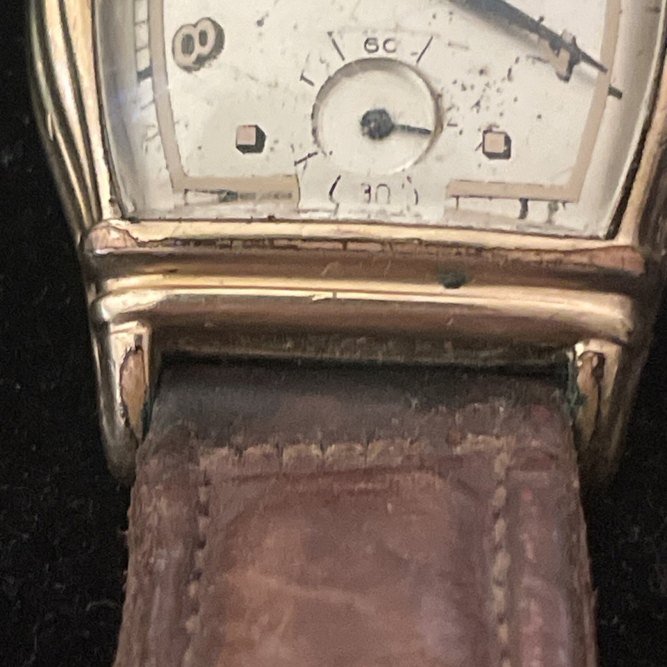 Helbros 17 Jewel 10K RGP men’s Wrist Watch Vintage tank | eBay
