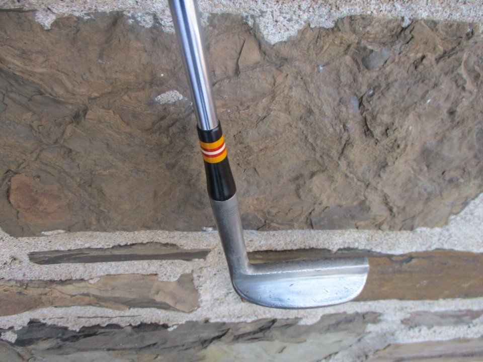 Jack Nicklaus SLAZENGER Blade Style Putter 34" Leather Wrap Grip | eBay