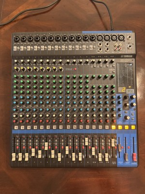 Yamaha MG20XU Analog 20-Channel Mixing Console w/ Built-In SPX Effects ...