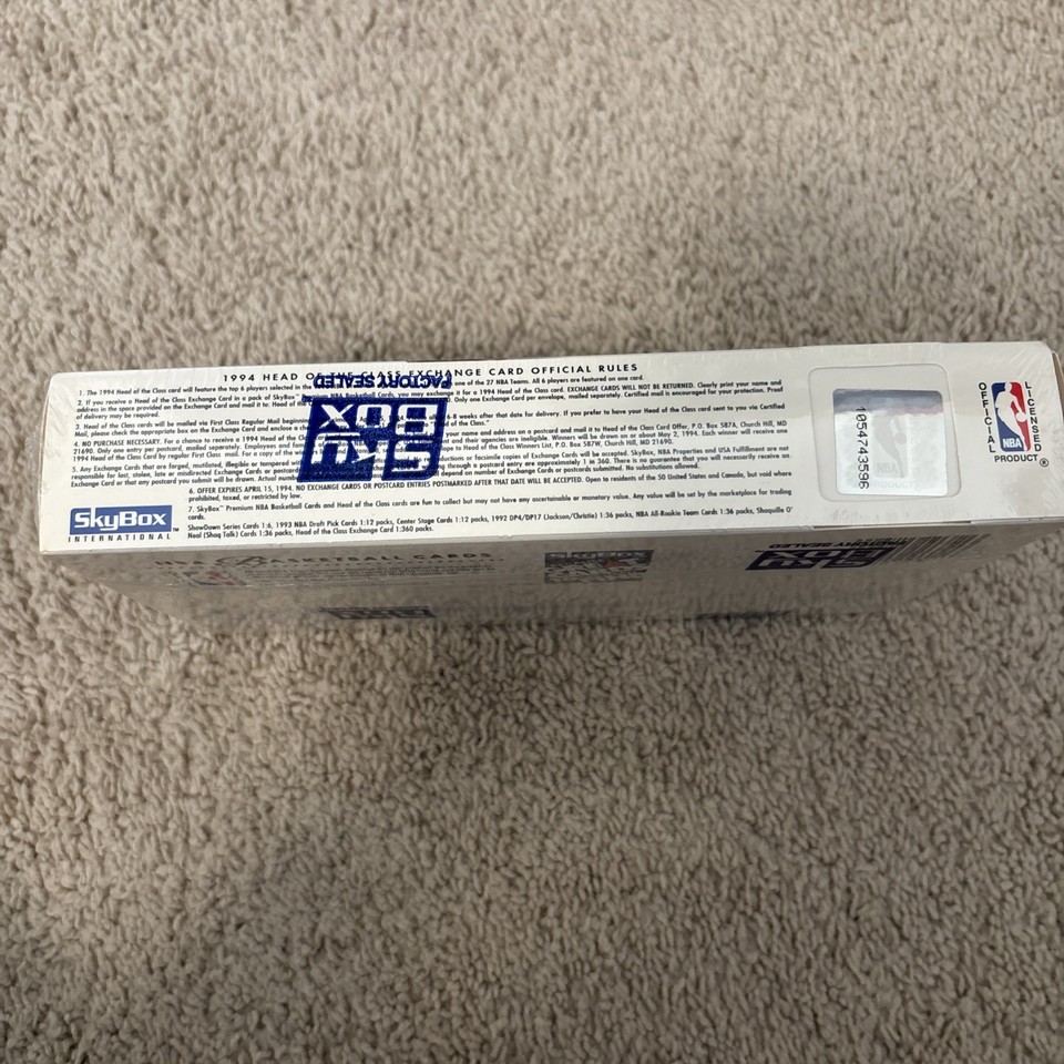 *FACTORY SEALED* 1993-94 NBA SKYBOX PREMIUM BASKETBALL | eBay