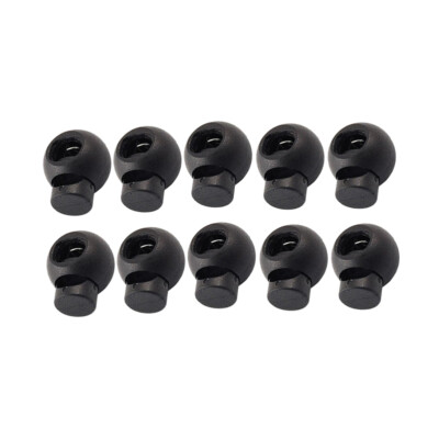 25X End Spring Stopper Toggles Spring Fastener Cord Lock Plastic Cord ...