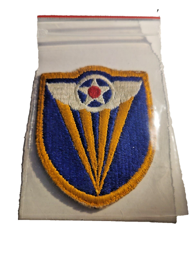 Vintage Military WWII Era US Army 4th Air Force Insignia Patch Wings | eBay