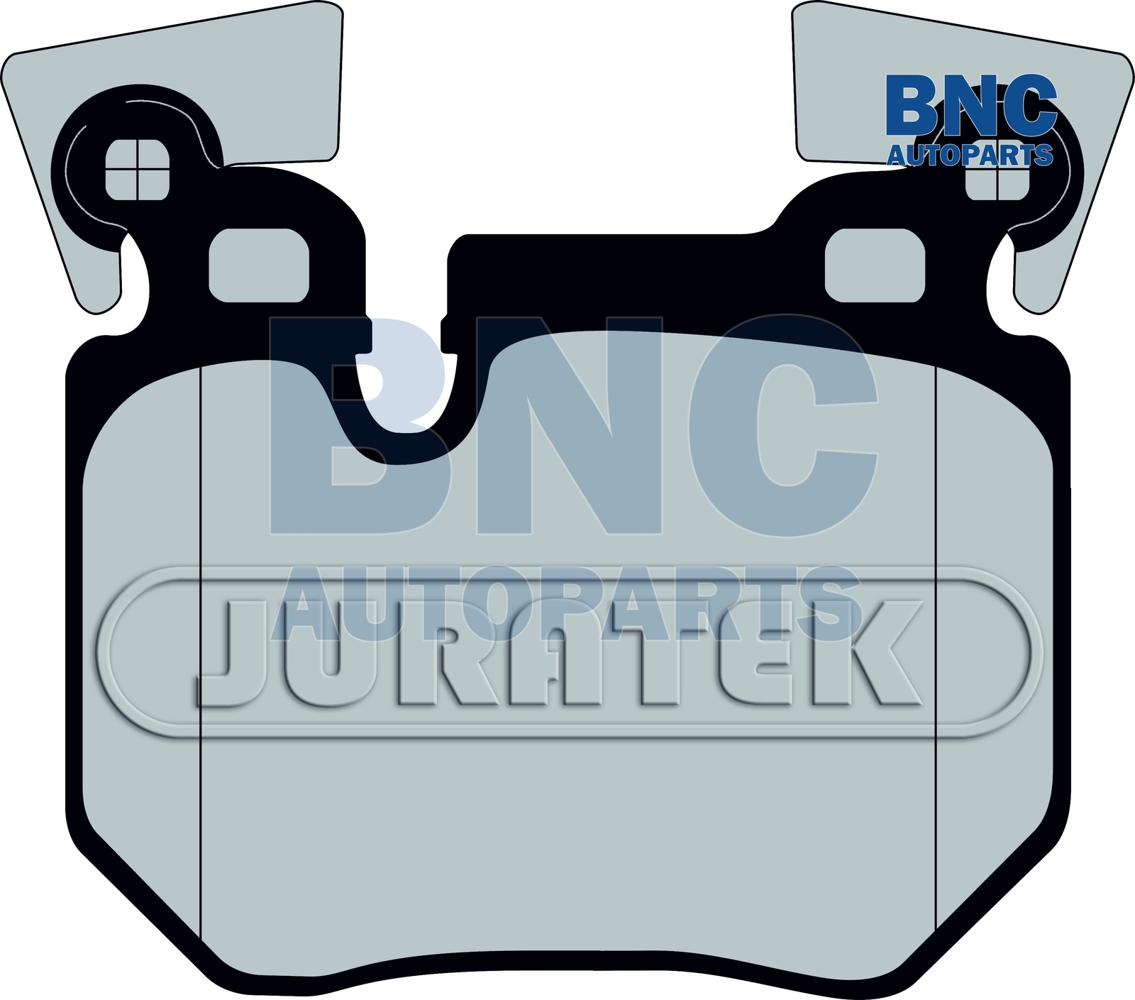 Rear Brake Pads Set of 4 for BMW: 1-SERIES 123D-135I 06-, 3 SERIES 316I ...