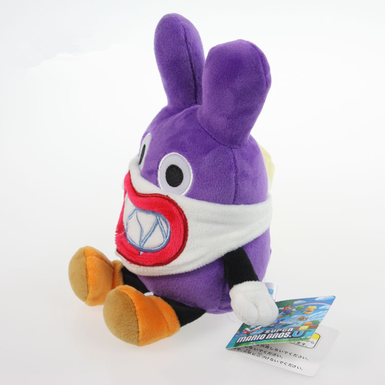 New Super Mario Bros Nabbit Rabbit Thief Plush Toy Stuffed Animal Plush ...