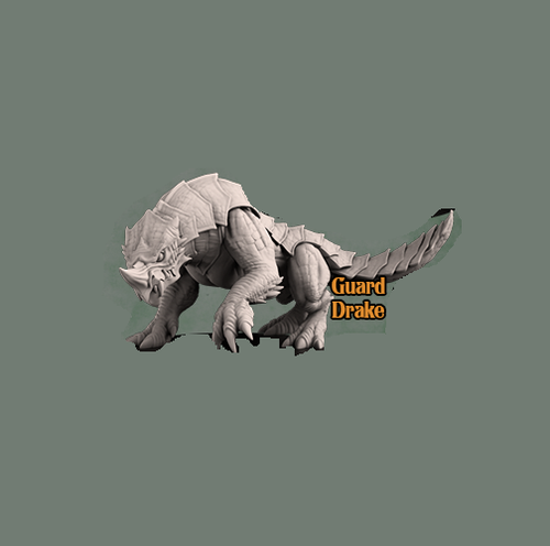 GUARD DRAKE /THE RUINED KEEP/MINIATURE/NEXT LEVEL MINI G741 | eBay