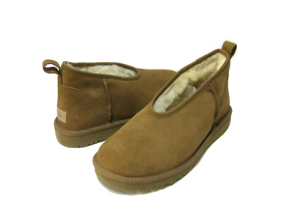 UGG CLASSIC MICRO MINI WOMEN BOOTS SUEDE CHESTNUT US 5 /UK 3 /EU 36 /JP ...