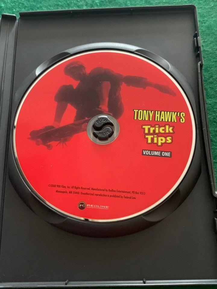 DVD - Tony Hawk's Trick Tips Volume One - Skateboarding Basics 2000 ...