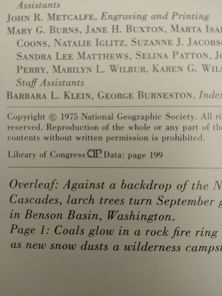 The Pacific Crest Trail by William R. Gray National Geographic Society ...