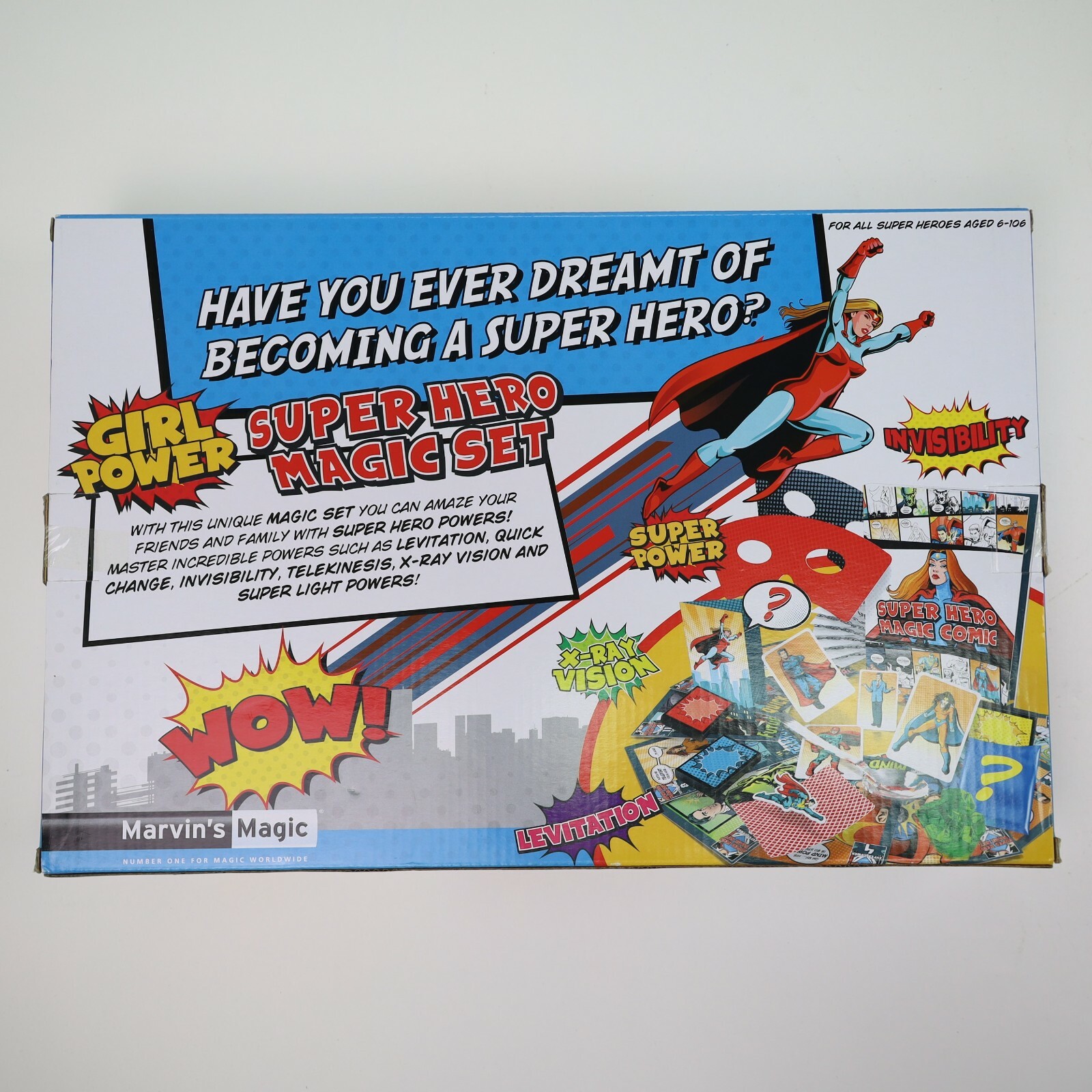 Marvin's Magic Super Hero Magic Set Superhero Magician Kit - Girl Power ...