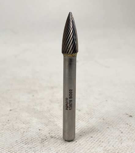 SGS USA SG-2 Tree Carbide Burr Cutting Tool Die Grinder Bit 1/4" Shank ...