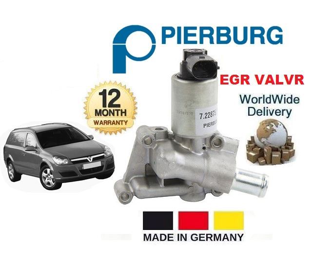 FOR VAUXHALL ASTRA VAN 1.4 2005-->ON EGR EXHAUST GAS REGULATOR VALVE ...