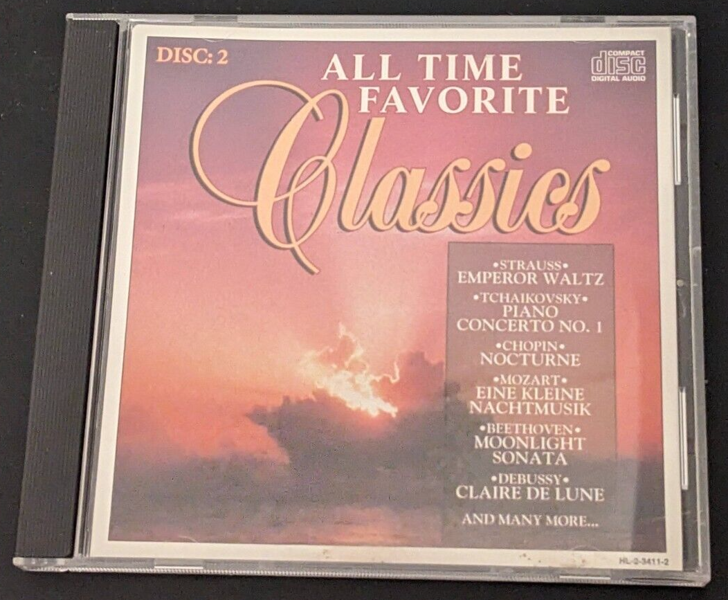 All Time Favorite Classics Disc 2 Audio Music CD by Various VERY GOOD ...