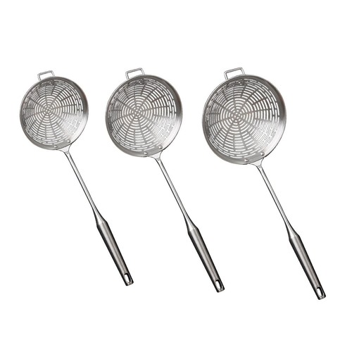 Stainless Steel Spider Colander Cooking Frying Ladle Kitchen Gadgets ...