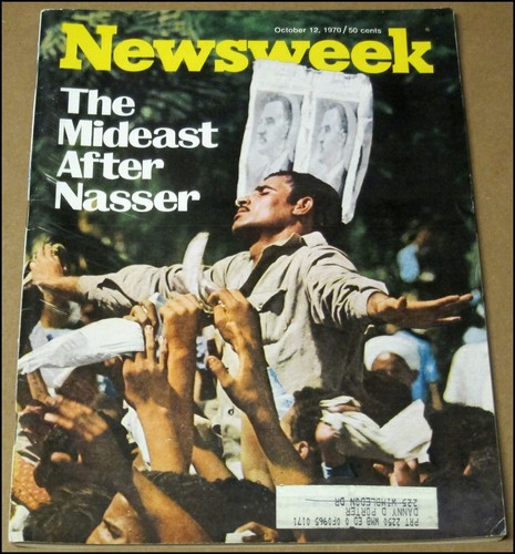 10/12/1970 Newsweek Magazine Death of Nasser Mary Cassatt Georgia O ...