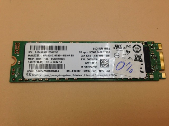 SK Hynix SC308 128GB M,2 2280 SATA Interno SSD Dispositivo Estado ...