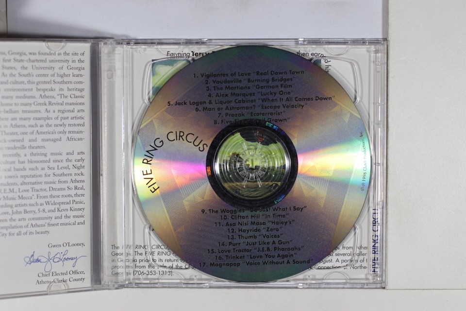Five Ring Circus by Various Artists (CD, 1996) 714343163024| eBay