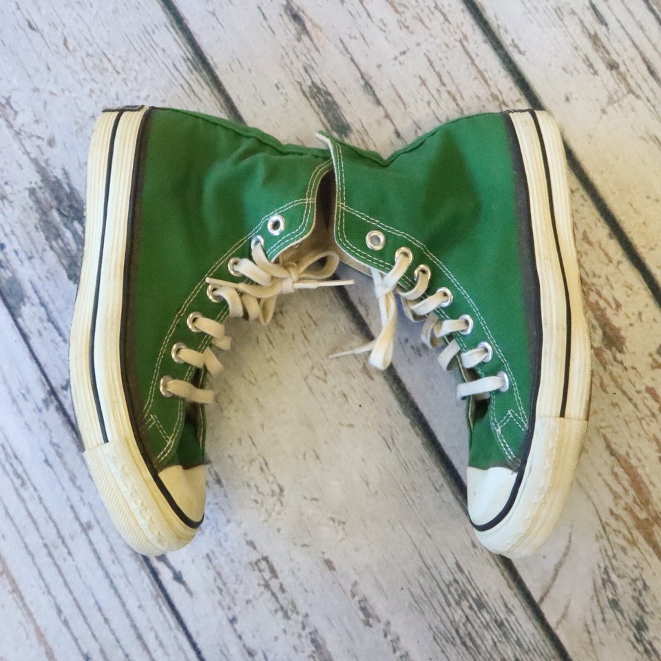 Vintage 60s Converse All Star Chuck Taylor HI Coach Shoes Made in USA ...