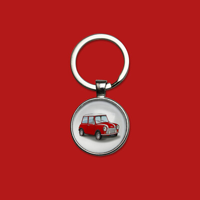 Porte-clés Austin Mini cooper rouge porte-clefs | eBay