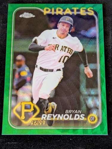 2024 Topps Chrome - Green Wave Refractor #146 Bryan Reynolds /99 for ...