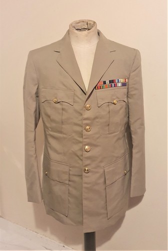WW2 British Royal Navy Tropical Jacket E.F Gueritz Beachmaster Sword ...