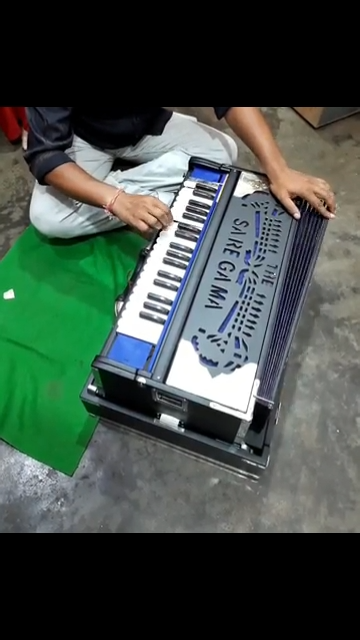 Musical Instrument 9 Scale Changer 3 Reeds Black Matt Finish Portable ...