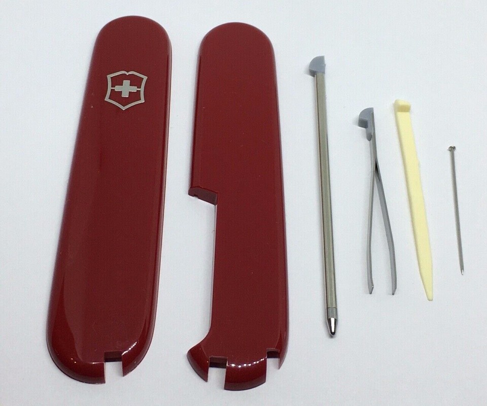 VICTORINOX SWISS ARMY KNIFE 91mm SCALES/HANDLES PLUS + 4 Accessories ...