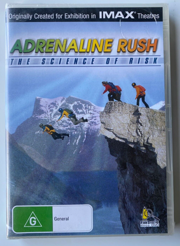 Adrenaline Rush The Science Of Risk DVD Documentary IMAX Movie Region ...