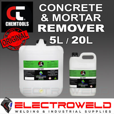 5L 20L CHEMTOOL Liquid Chisel LC101 Concrete Mortar Grout Lime Remover ...