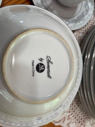 Vintage SOMERSET by EXCEL CHINA DINNERWARE 6 place setting | eBay