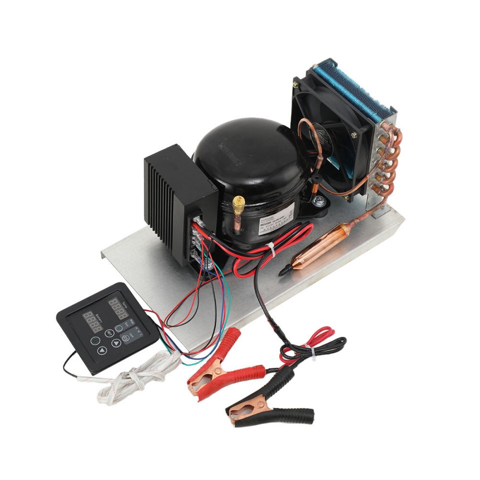 BD25H Compressor Condenser Car refrigerator Solar freezer 12-24V DC | eBay