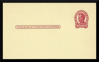 Scott UX43 - The 1952 2¢ Carmine on Buff Lincoln Postal Card - Unused ...