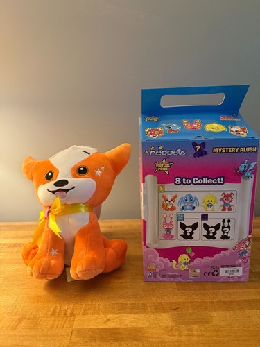 Neopets 25th Anniversary Blind Box Mystery Box Plush - Doglefox - Code ...