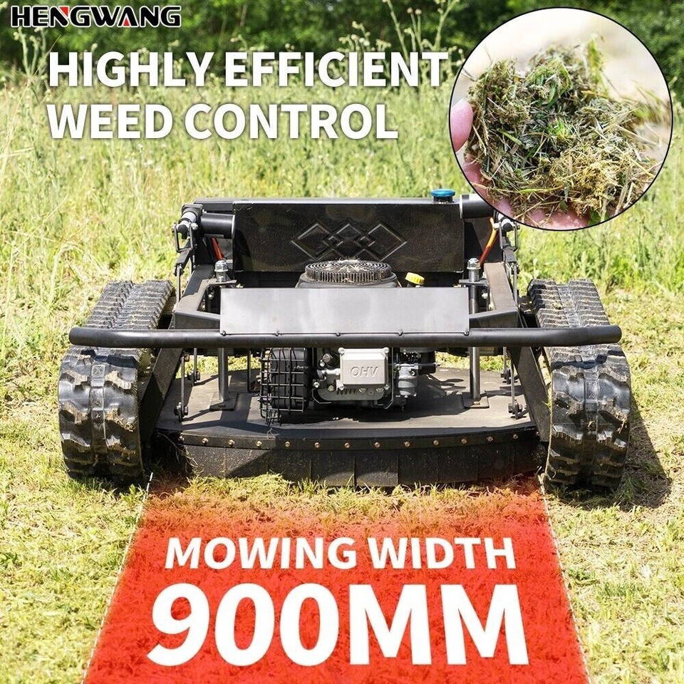 New 22 hp remote control off-road tank lawn mower with adjustable ...