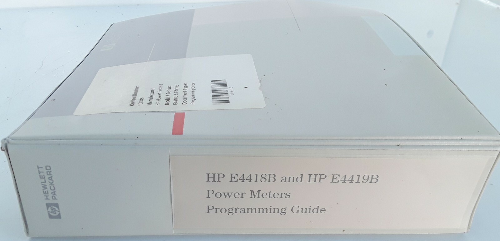 HP Agilent E4418B & E4419B Power Meters Programming Guide | eBay