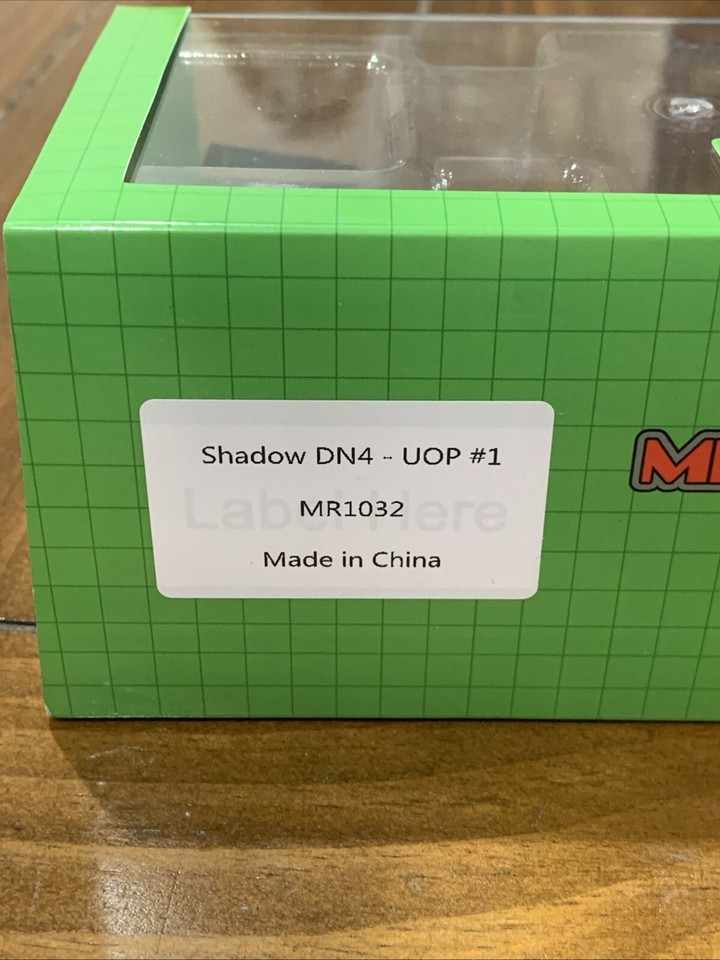 MRSLOTCAR MR1032 Shadow DN4 UOP #1, George Follmer, 1974, New In Box ...