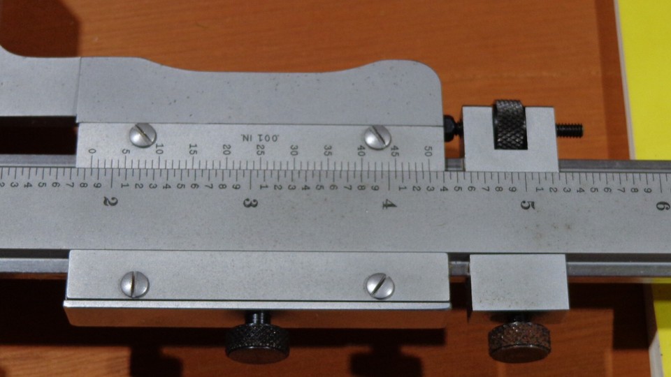 Starrett 255 Flush Reading Vernier Height Gage 20" Super Nice ! | eBay