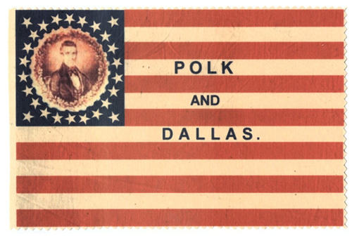Wall Decor, 26 Star American Flag..President James K Polk Campaign Flag ...