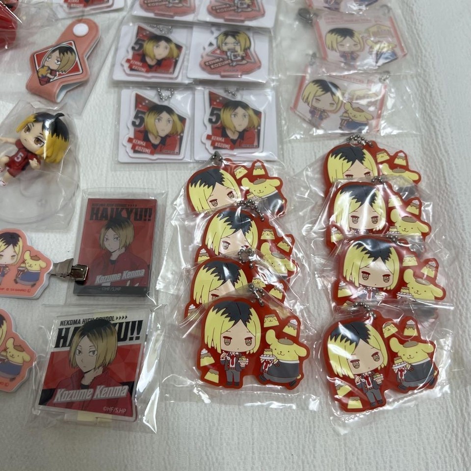 Haikyuu Kōzume Kenma Keychain Acrylic Stand Lot Collectible Character ...